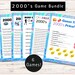 2000s Games Bundle, 2000s Party Games, 2000s Trivia Games, Y2K, Games ...