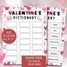Valentine's Day Pictionary Game: Printable Classroom Activity (PDF ...