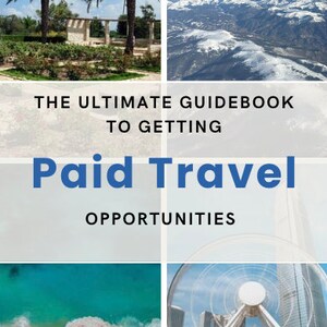 The Ultimate Guidebook to Getting Paid to Travel - Etsy