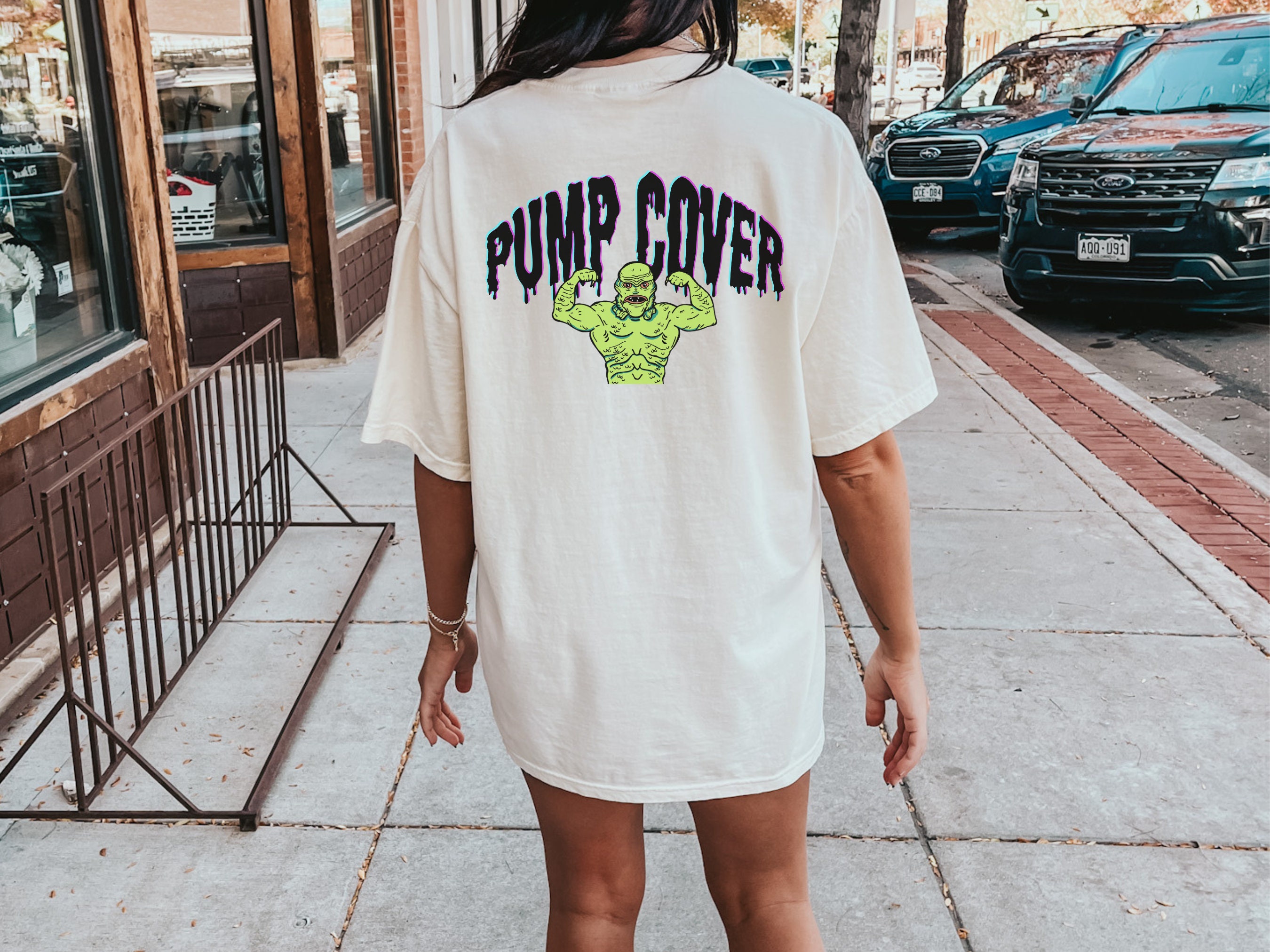 Creature From the Black Lagoon Pump Cover Tee Comfort Colors - Etsy