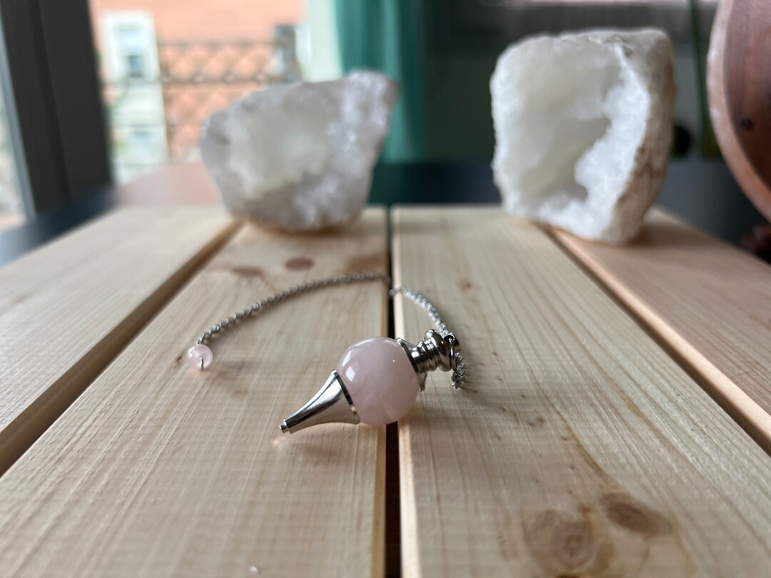 Pendule Amour et Indulgence Quartz Rose Véritable Pendule - Etsy France