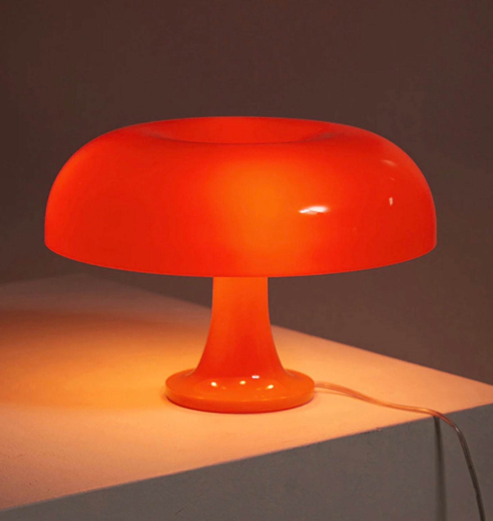 Retro Mushroom Y2K Lamp Bedroom Living Room Decorative - Etsy