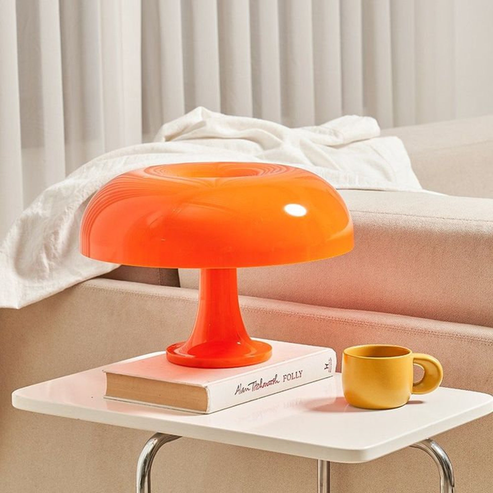 Retro Mushroom Y2K Lamp Bedroom Living Room Decorative - Etsy