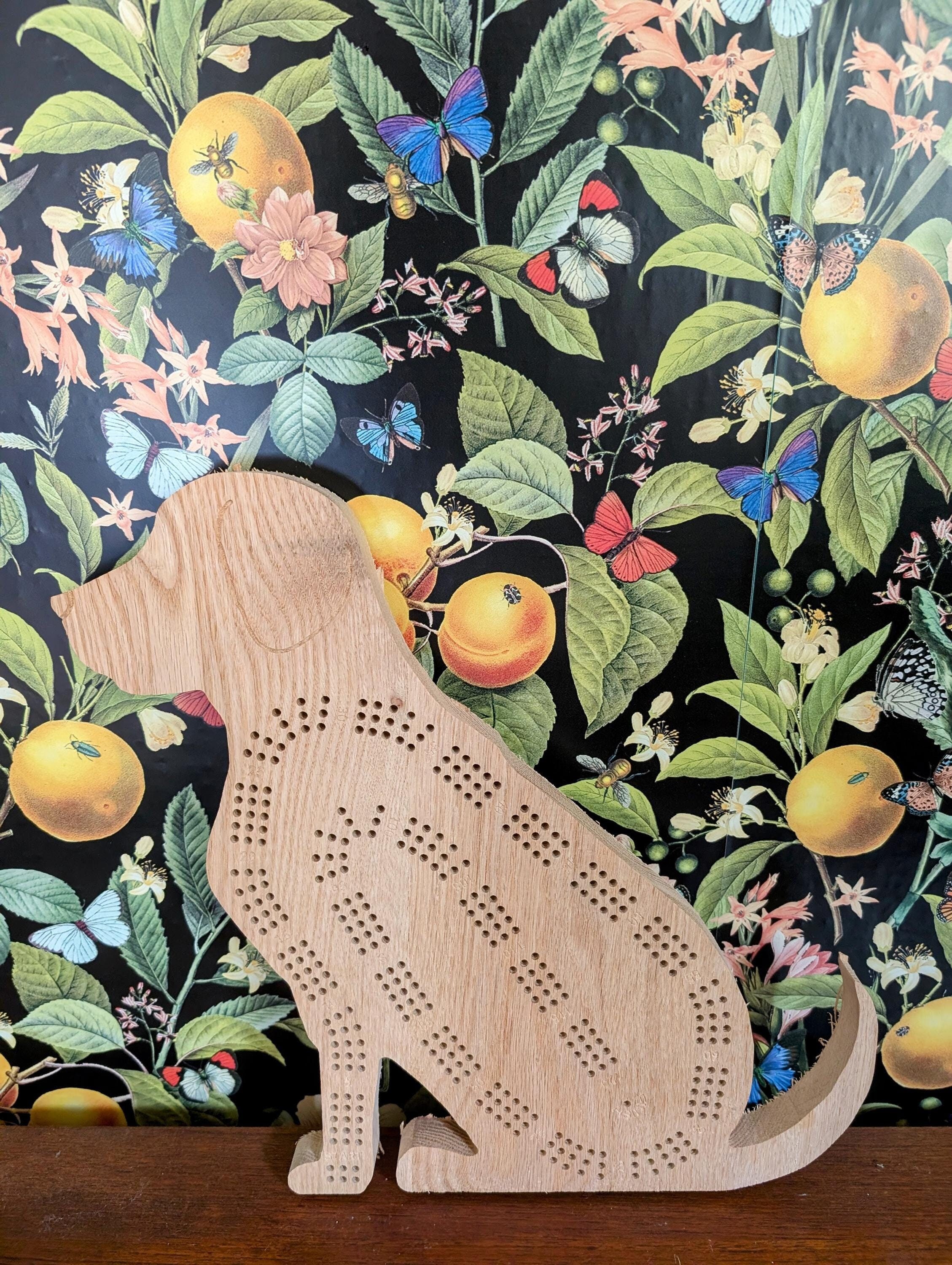 Dog Cribbage Board - Etsy