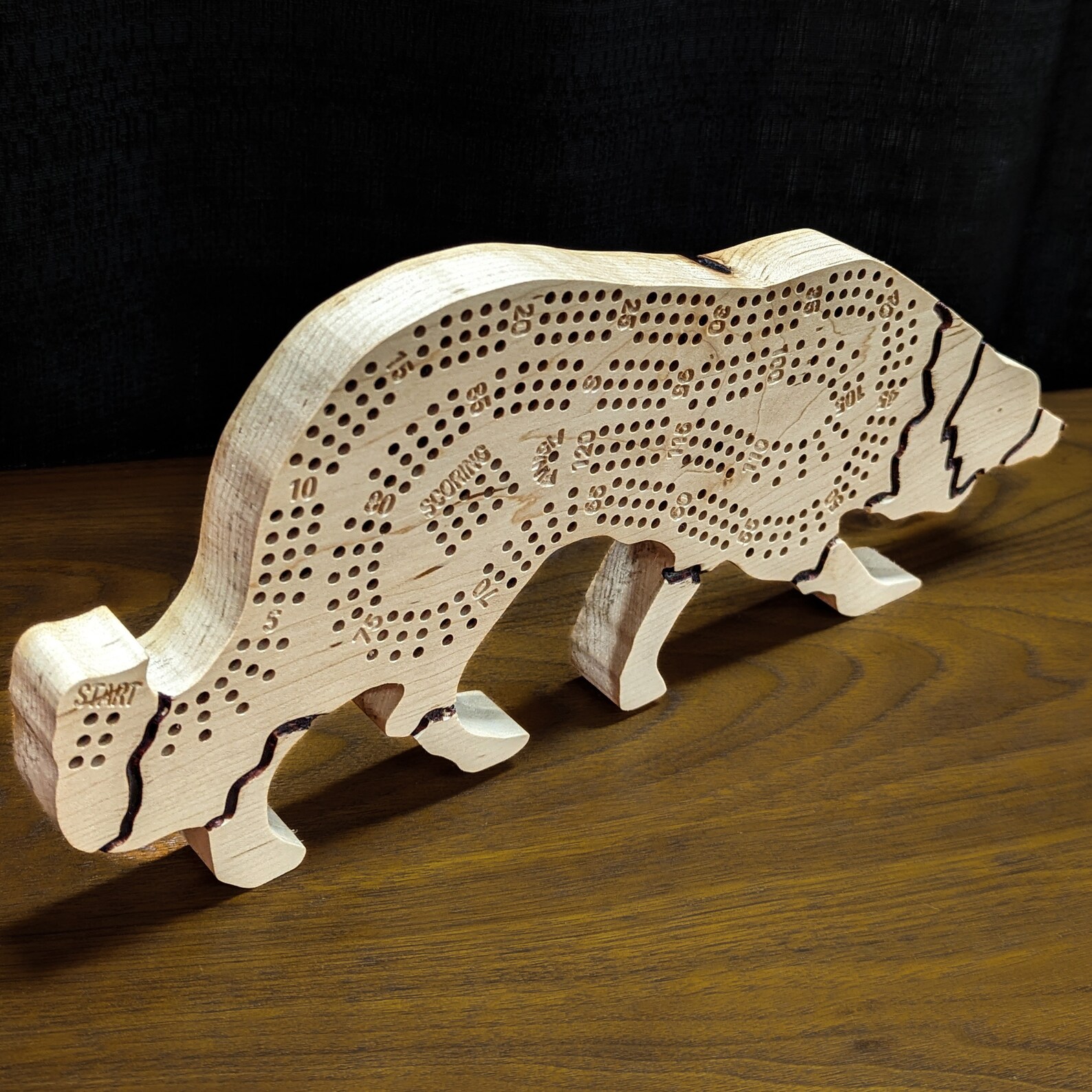 Border Collie Dog Cribbage Board - Etsy