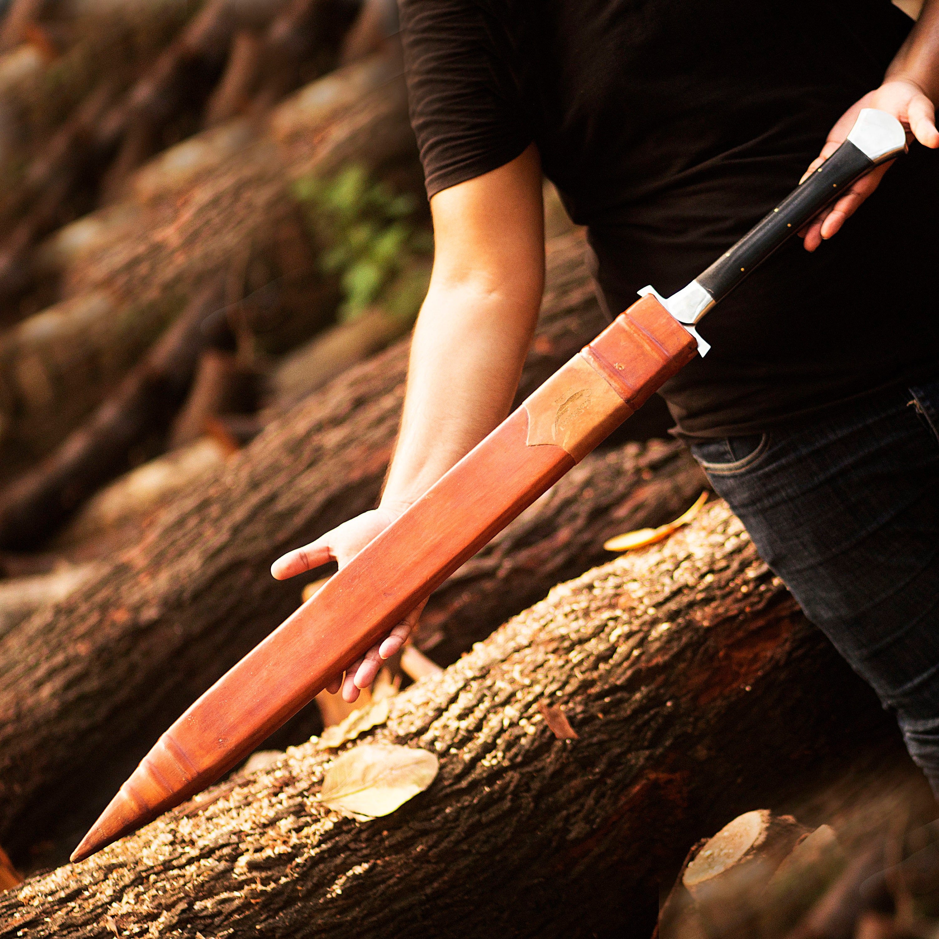 Hand Forged Medieval Steel Sword With Scabbard Anniversary Gift for Him ...