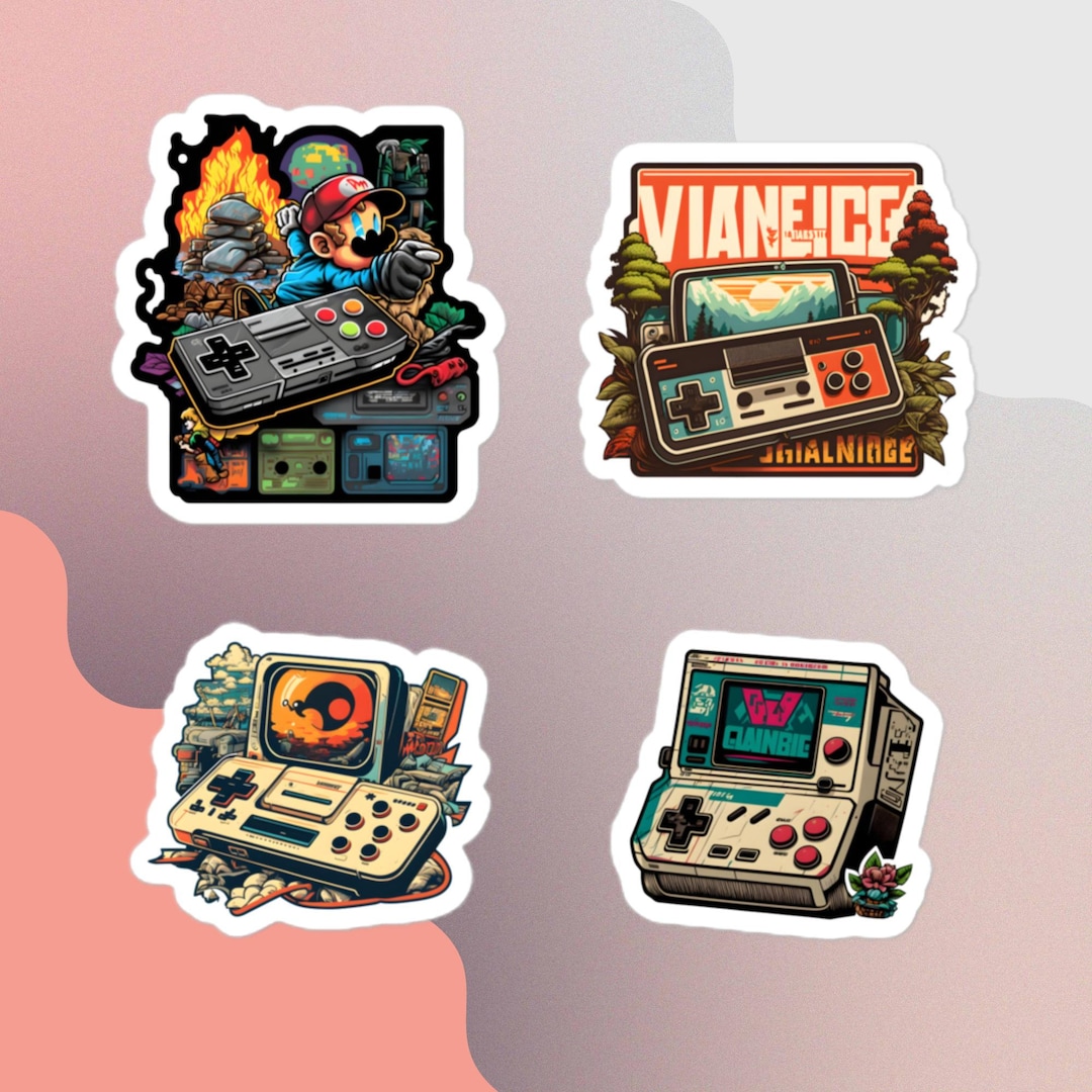 Vantage Console Vinyl Sticker Pack - Etsy