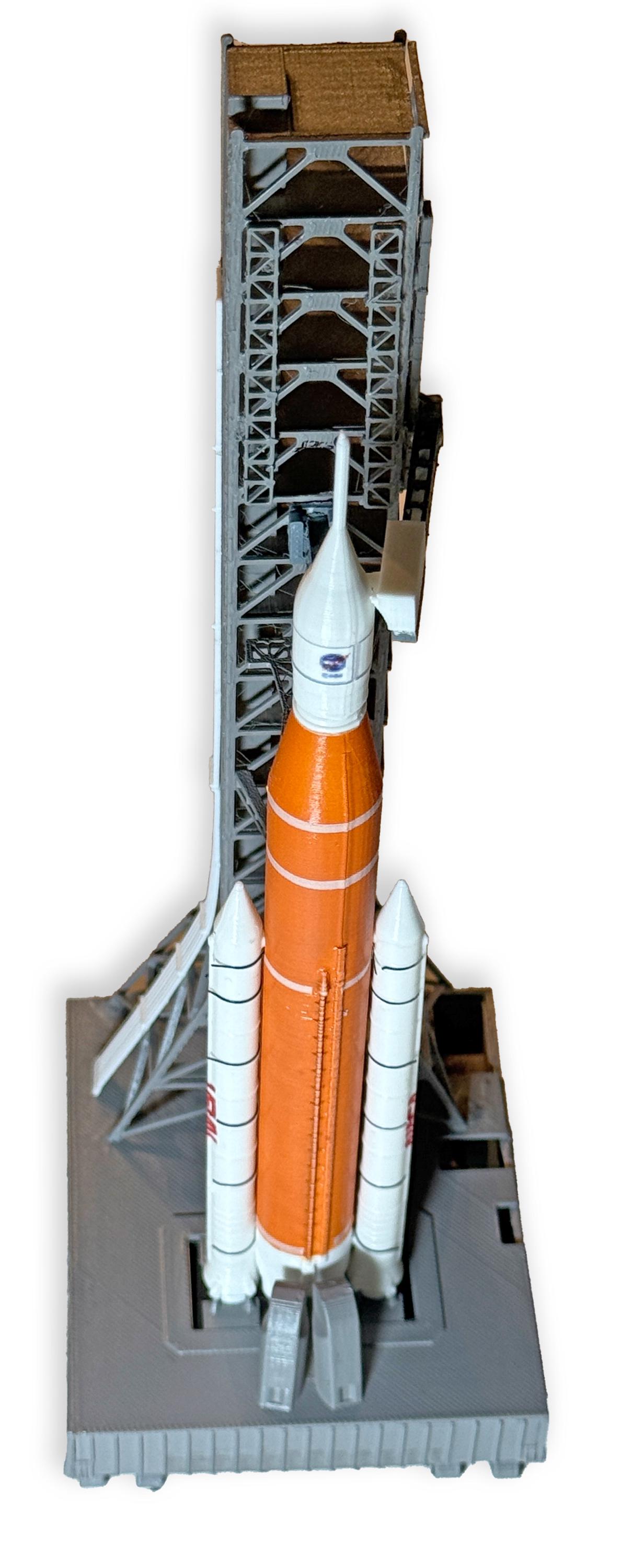 NASA Artemis 1 Rocket and Mobile Launcher - 1/480 Scale - Digital STL ...