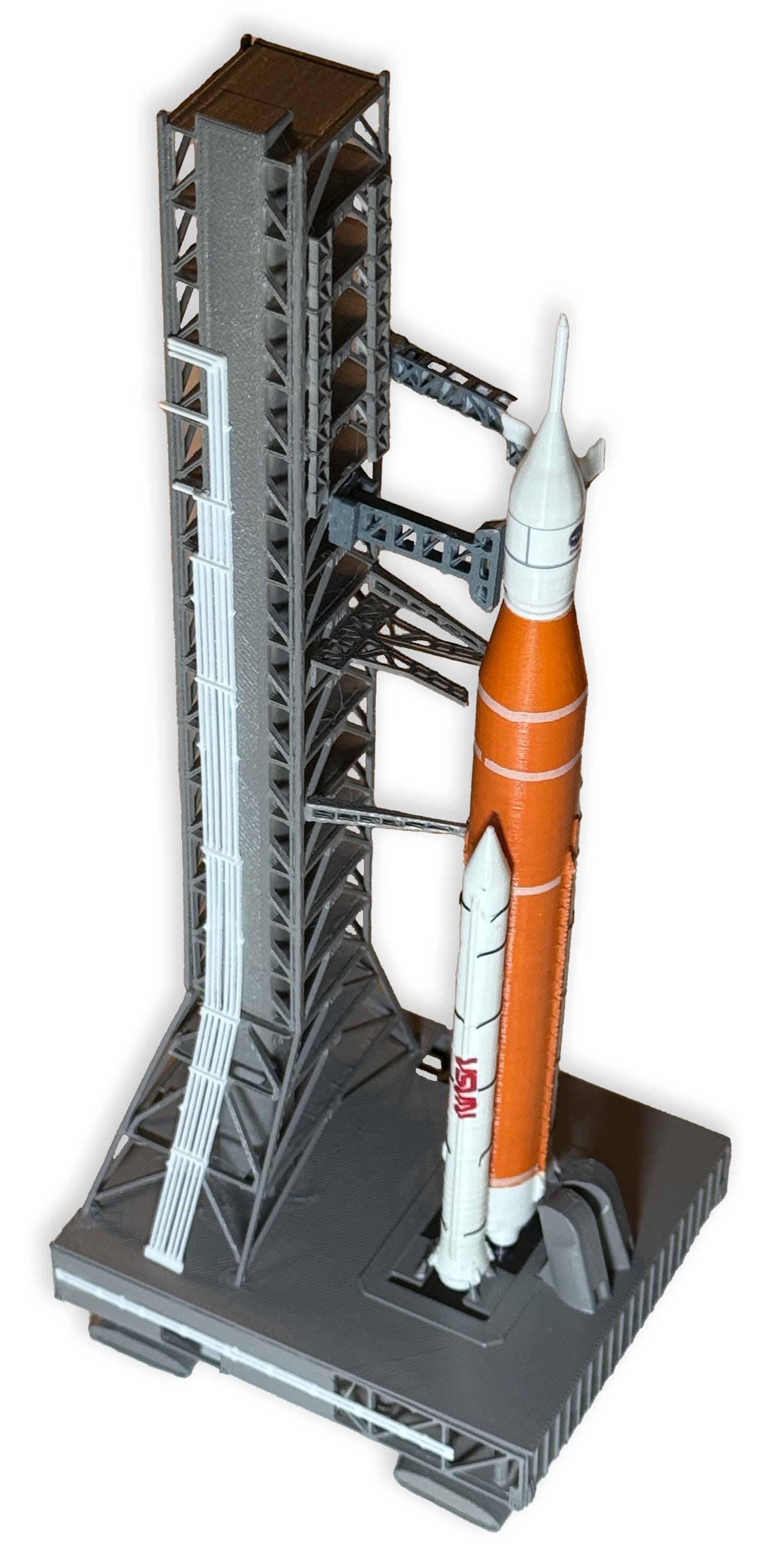 NASA Artemis 1 Rocket and Mobile Launcher - 1/480 Scale - Digital STL ...