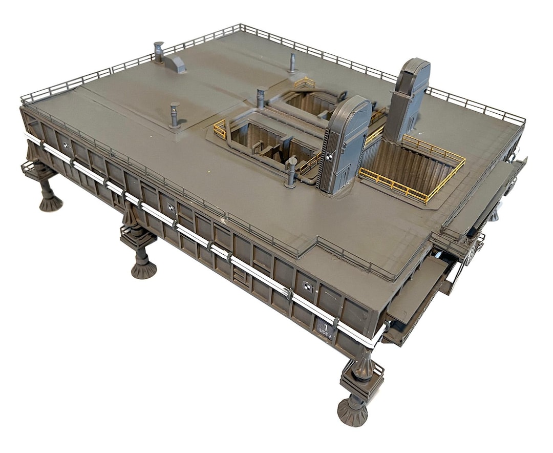 NASA Mobile Launch Platform Model - 1/144 Scale - Digital STL File ...