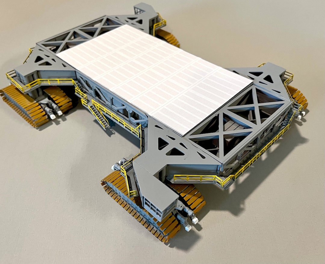 NASA Crawler Transporter Model - 1/144 Scale - Digital STL File Version ...