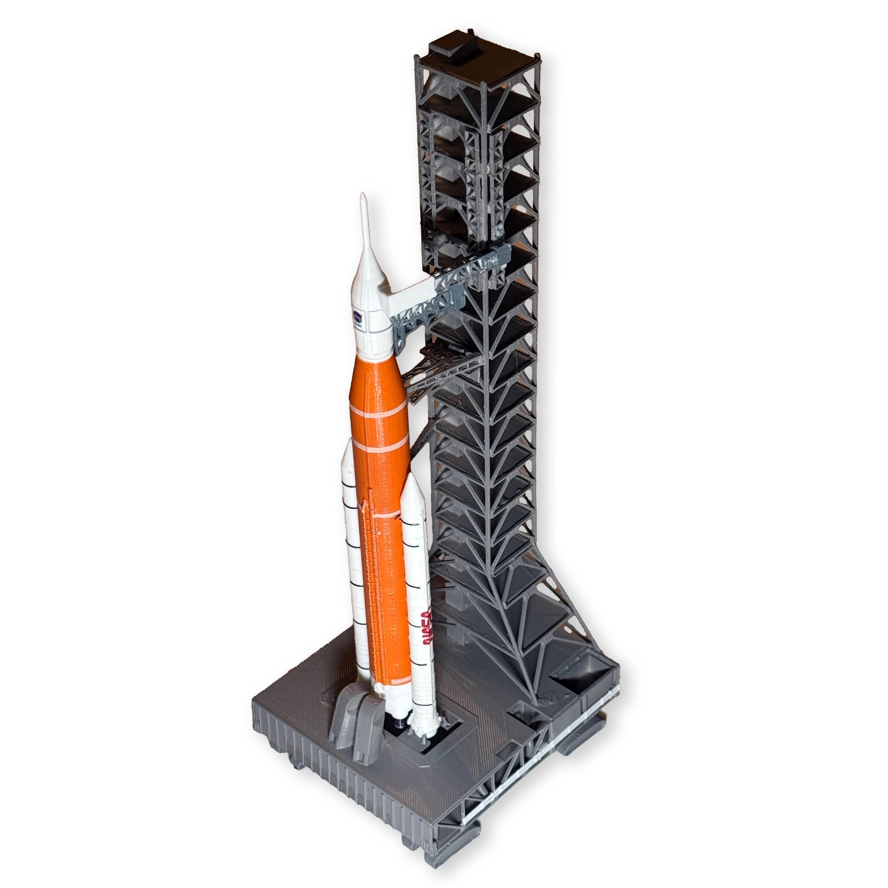 NASA Artemis 1 Rocket and Mobile Launcher - 1/480 Scale - Digital STL ...