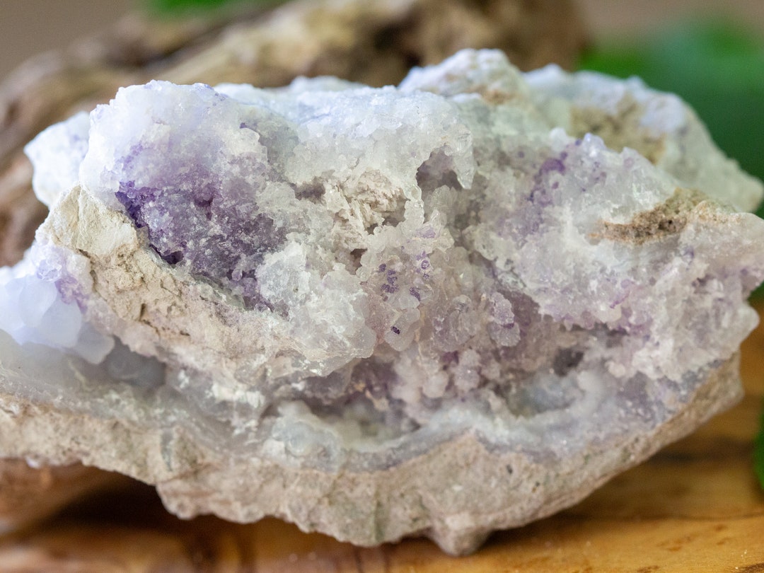 Spirit Flower Geode | High-quality Natural Raw Stone | Chalcedony ...