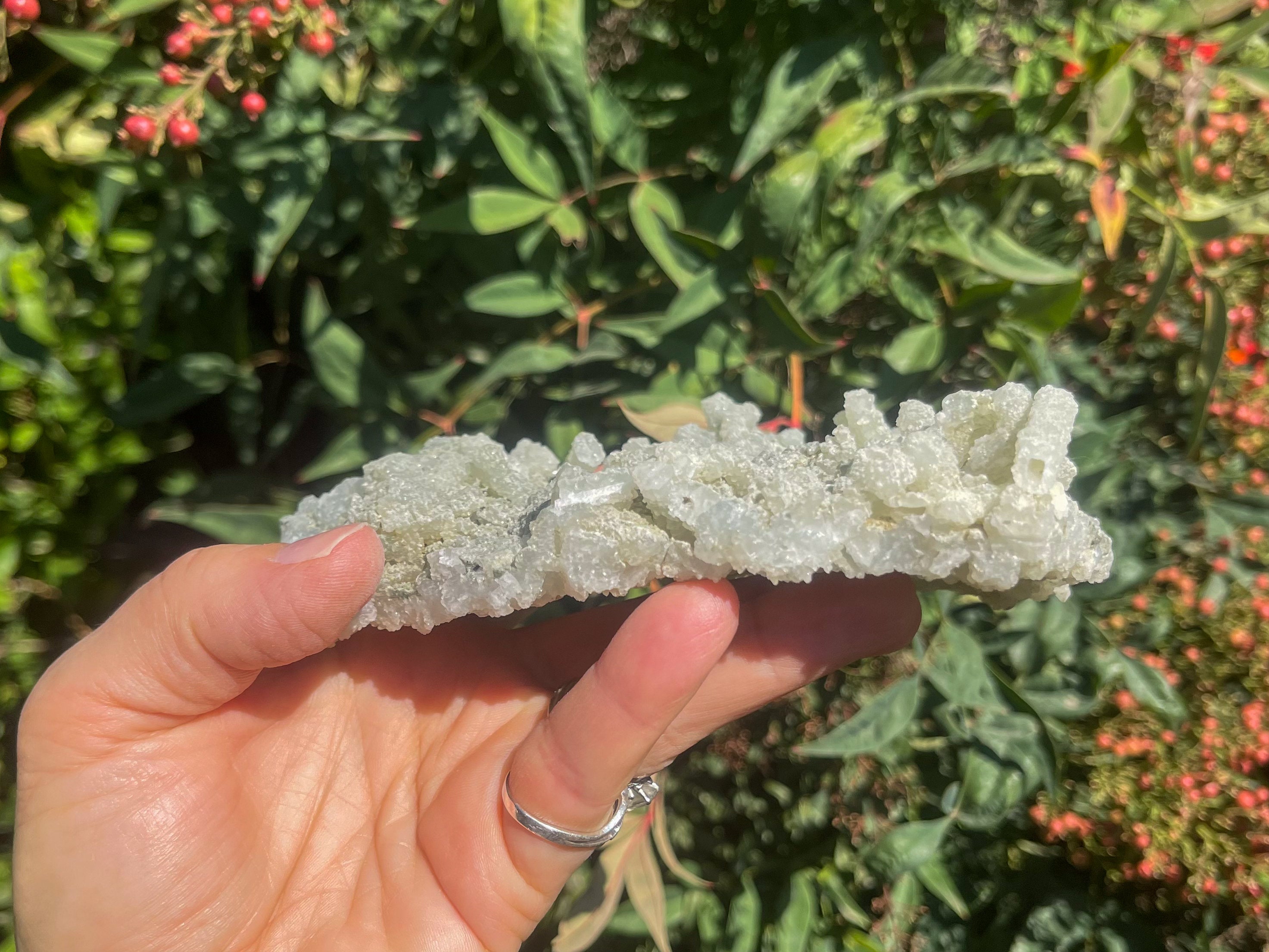Prehnite After Laumontite Raw Natural Crystal Cluster High-quality ...