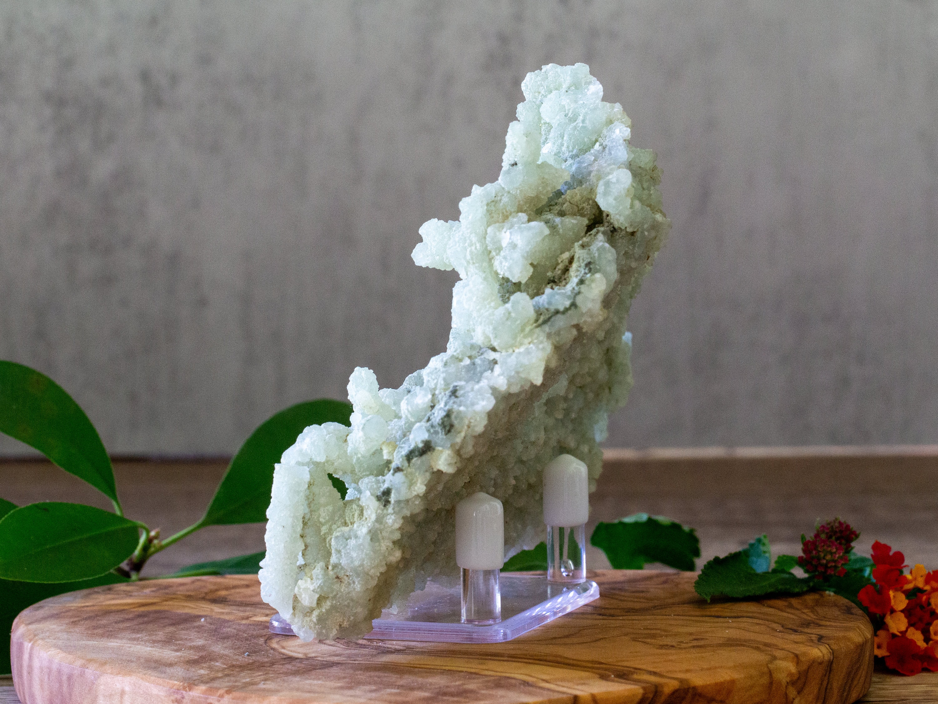 Prehnite After Laumontite Raw Natural Crystal Cluster High-quality ...