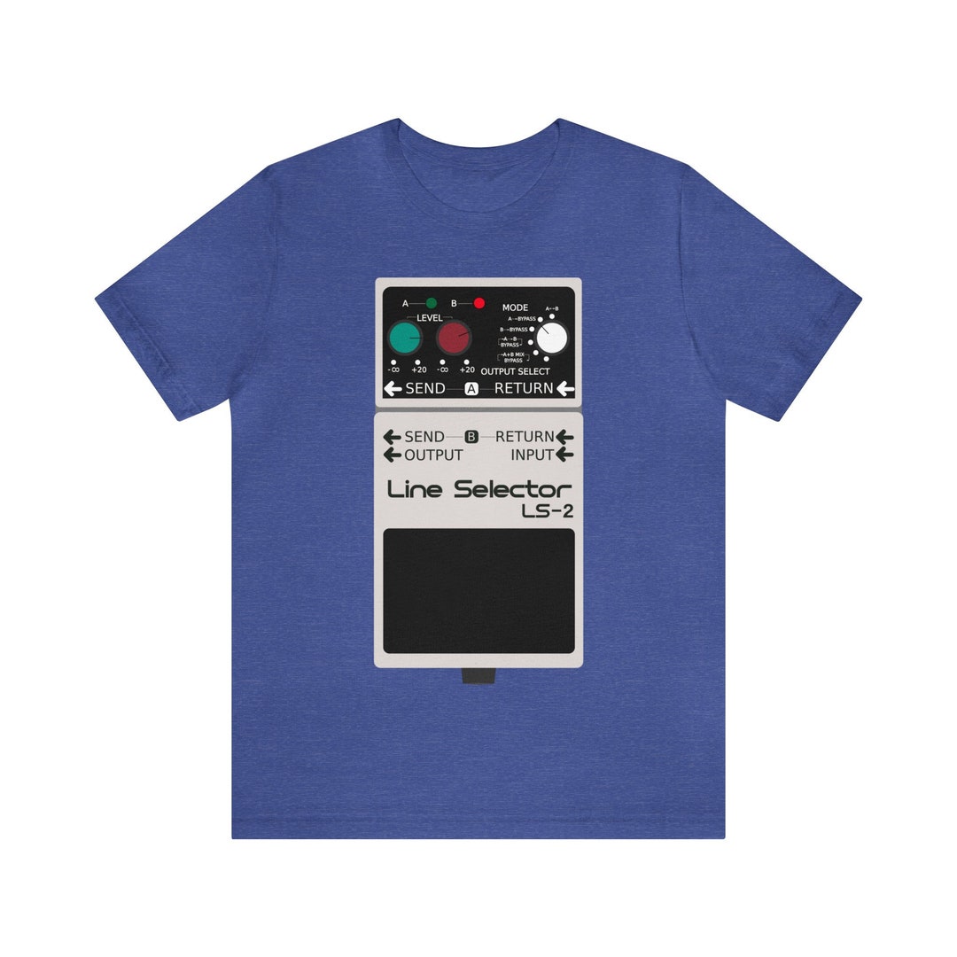 Boss Line Selector LS-2 Guitar Effect Pedal T-shirt - Etsy