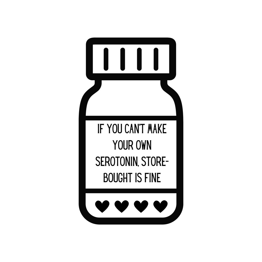 SVG Serotonin, Mental Health, Make Your Own Serotonin, Self Help ...