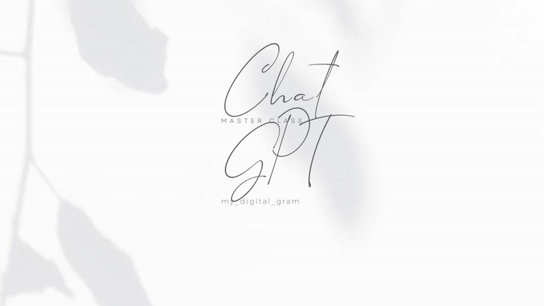 Chatgpt Master Class - Etsy