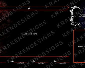 Dead by Daylight Animated Overlay | Stream Overlay | Screen | Twitch ...