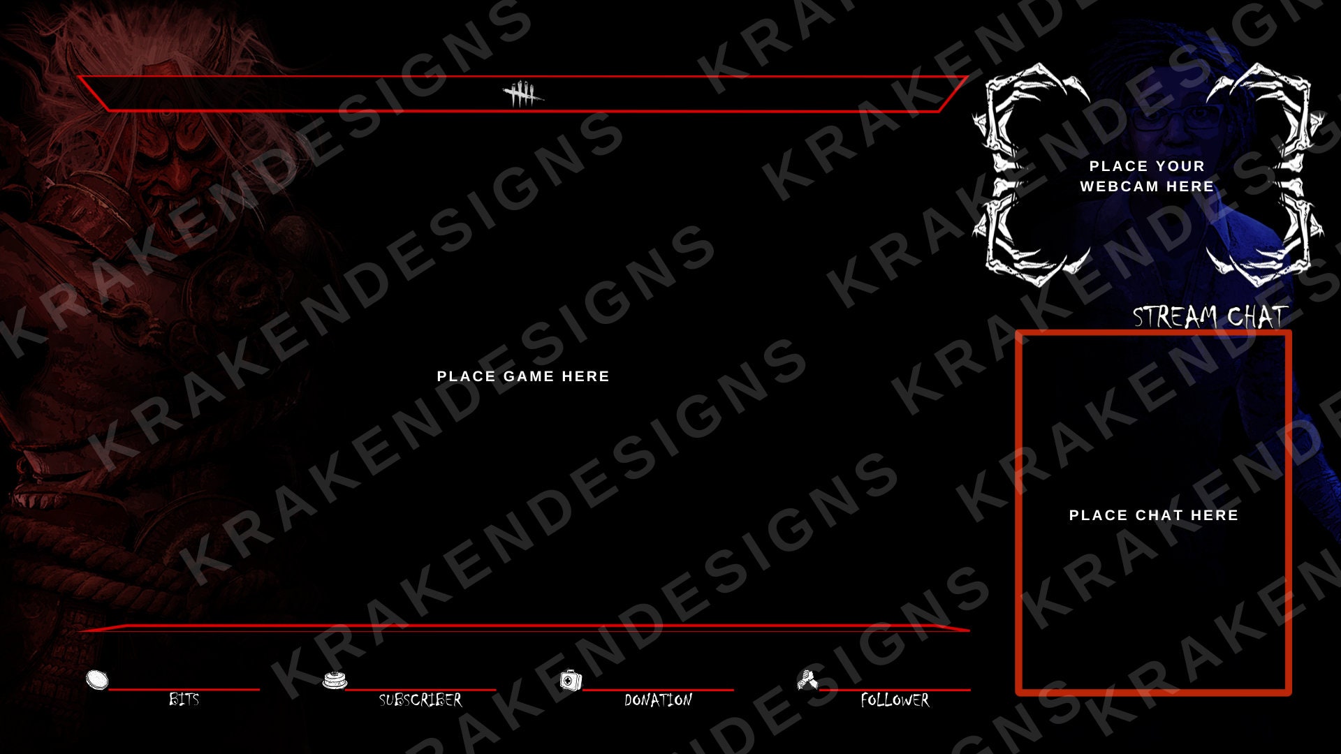 Animated Dead by Daylight Stream Overlay - Etsy