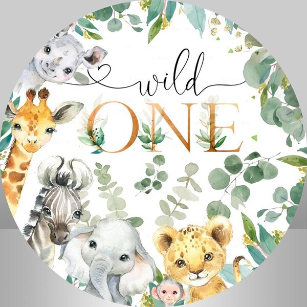 Wild One Backdrop - Etsy