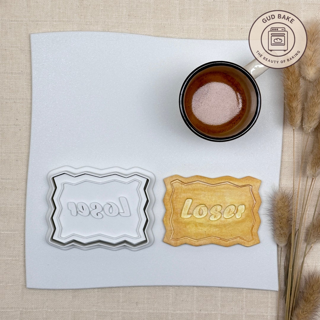 Looser Cookie Cutter | Adult Cookie Cutter | Insult Cookie Cutter ...