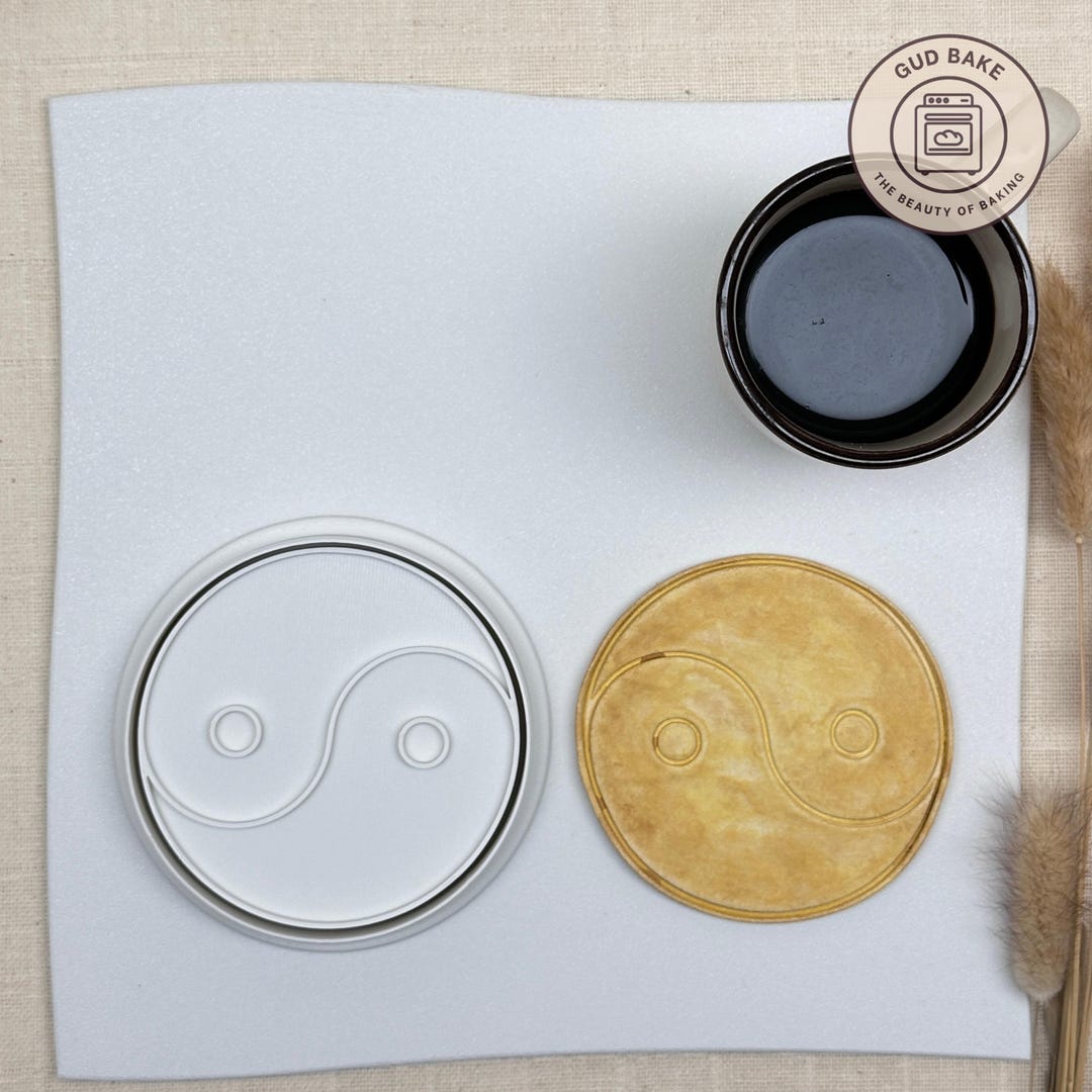 Yin Yang Cookie Cutter - Create Balance With This Symbolic Shape for ...