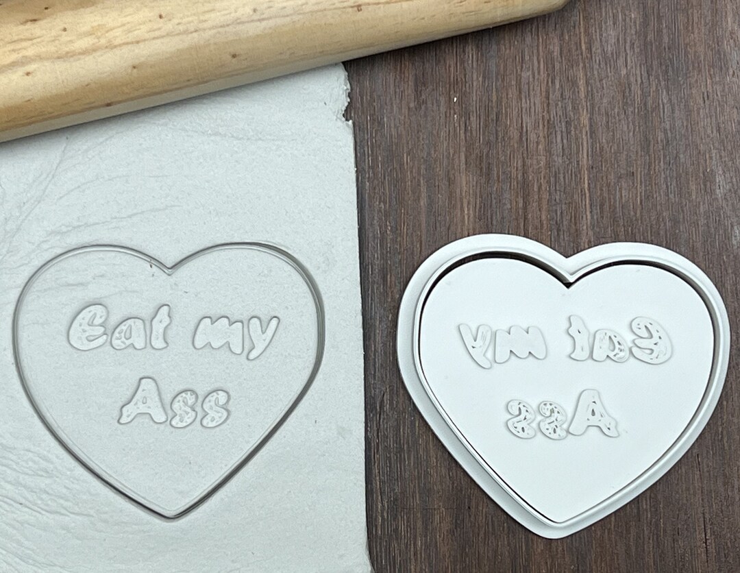 Eat My Ass Cookie Cutter | Adult Cookie Cutter | Insult Cookie Cutter ...