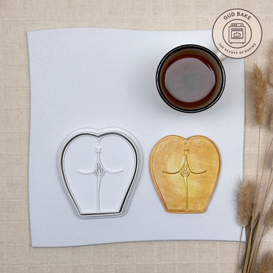 Bend Over Cookie Cutter | Girls Night Out | Cheeky Dough Cutter - Etsy