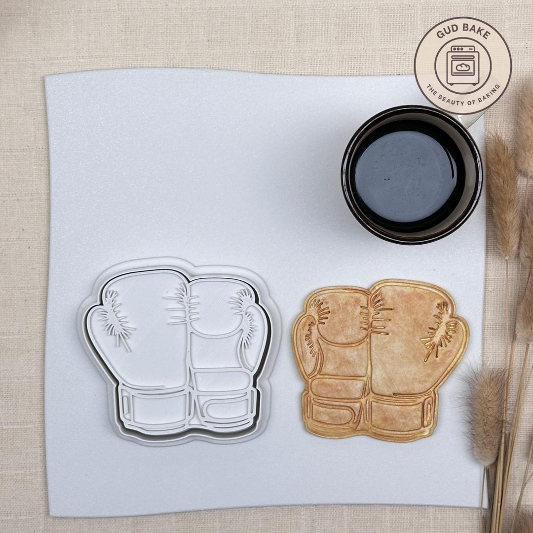 Boxing Gloves Cookie Cutter | Fighting Cookie Cutter | Gym Cookie ...
