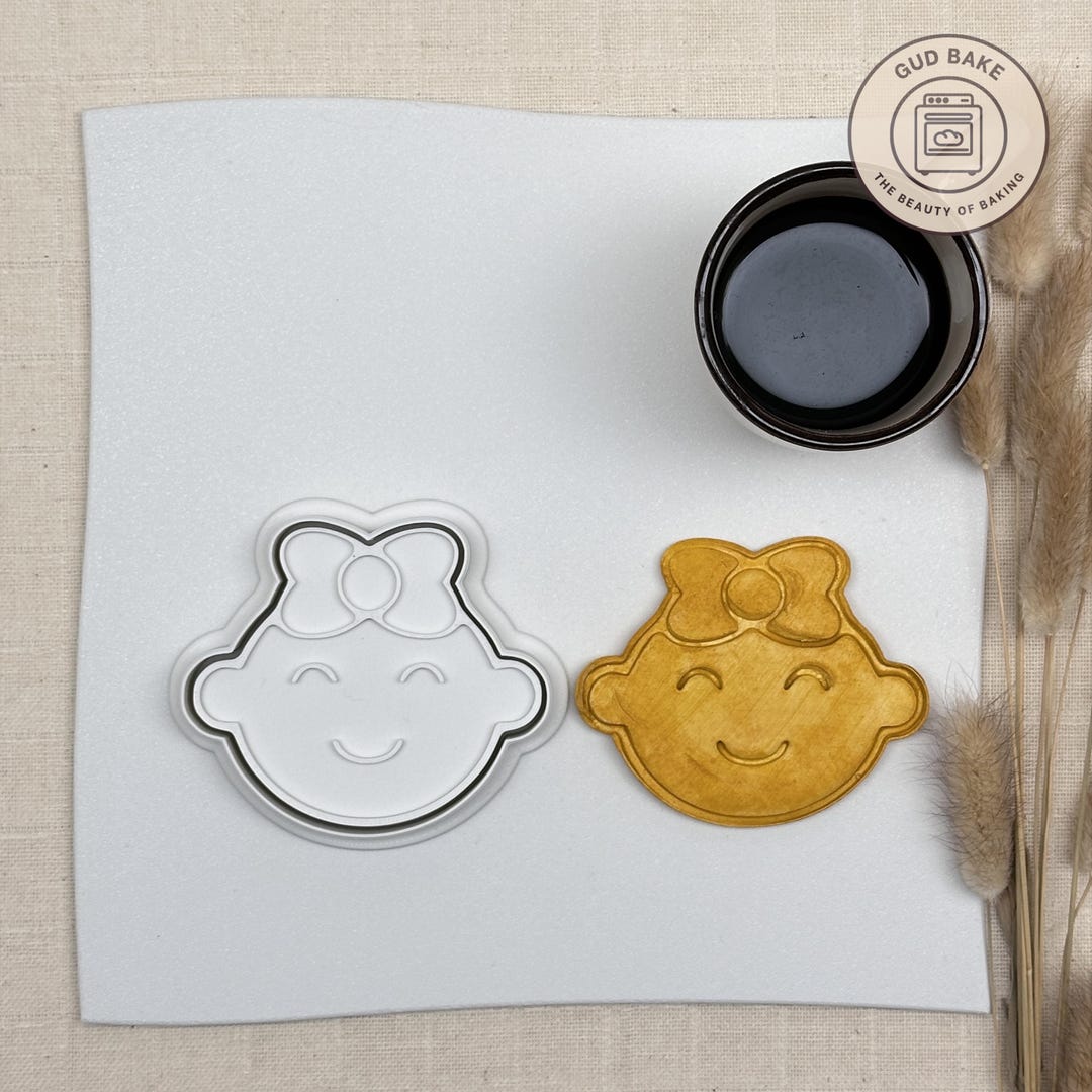 Baby Girl Cookie Cutter | Cute Baby Cookie Cutter | Baby Shower Ideas ...