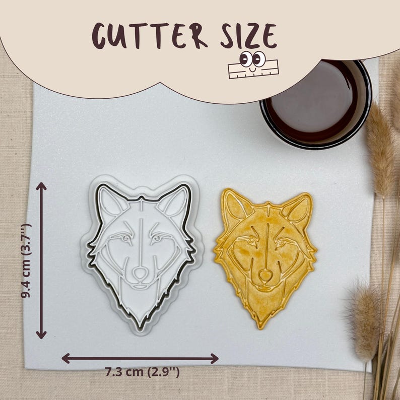 Wolf Cookie Cutter | Lone Wolf Cookie Cutter | Wolf Pack Cookie ...