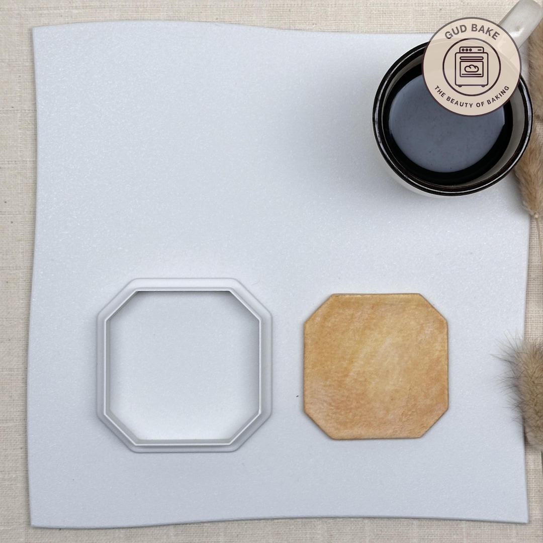 Stretched Octagon Cookie Cutter for Baking, Geometric Shape Mold ...