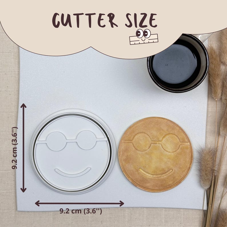 Emoji Sunglasses Cookie Cutter | Sunglasses Emoji Cookie Cutter | Emoji ...