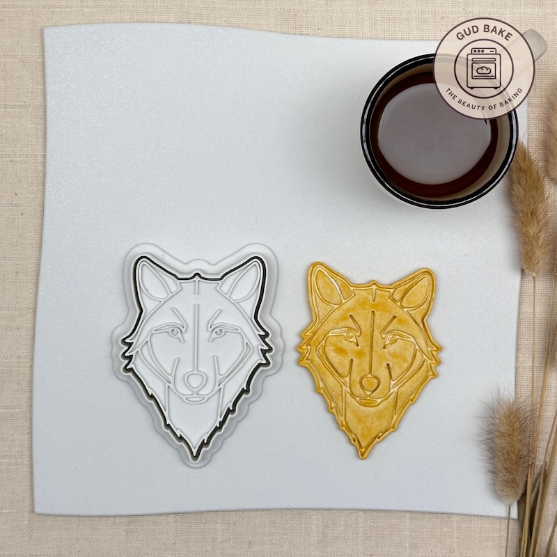 Wolf Cookie - Etsy