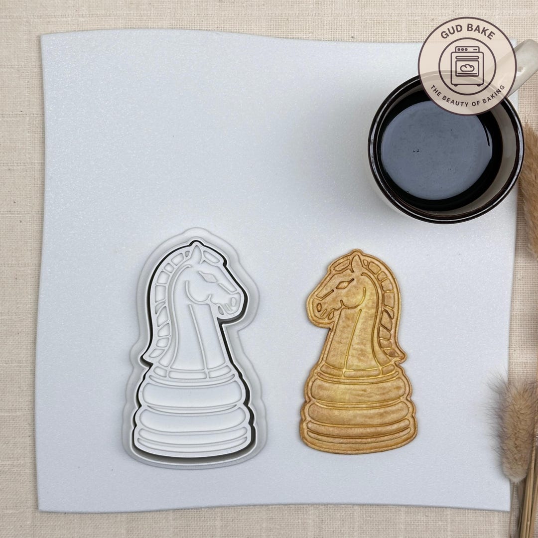 Chess Knight Cookie Cutter - Perfect for Chess Enthusiasts, Medieval ...