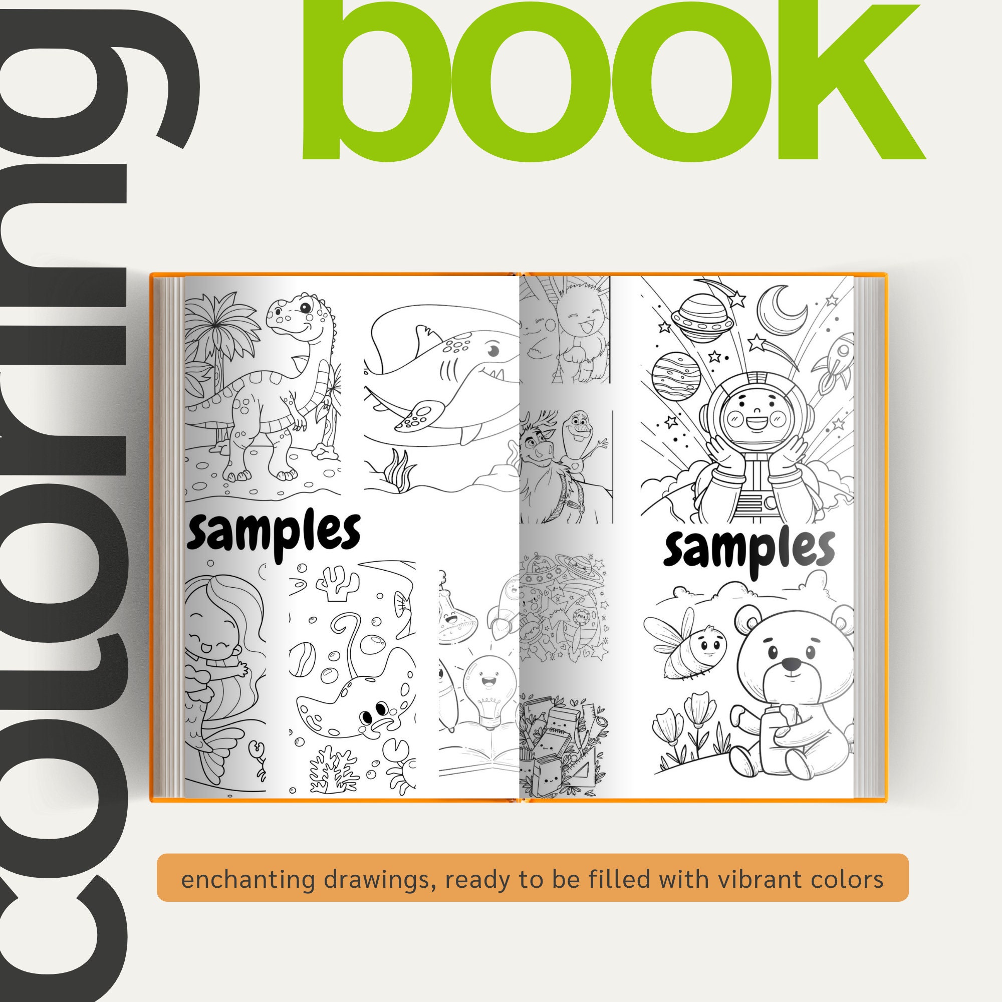 Cute Coloring Books, Kids Coloring Book, Trending Coloring Book, Cozy ...