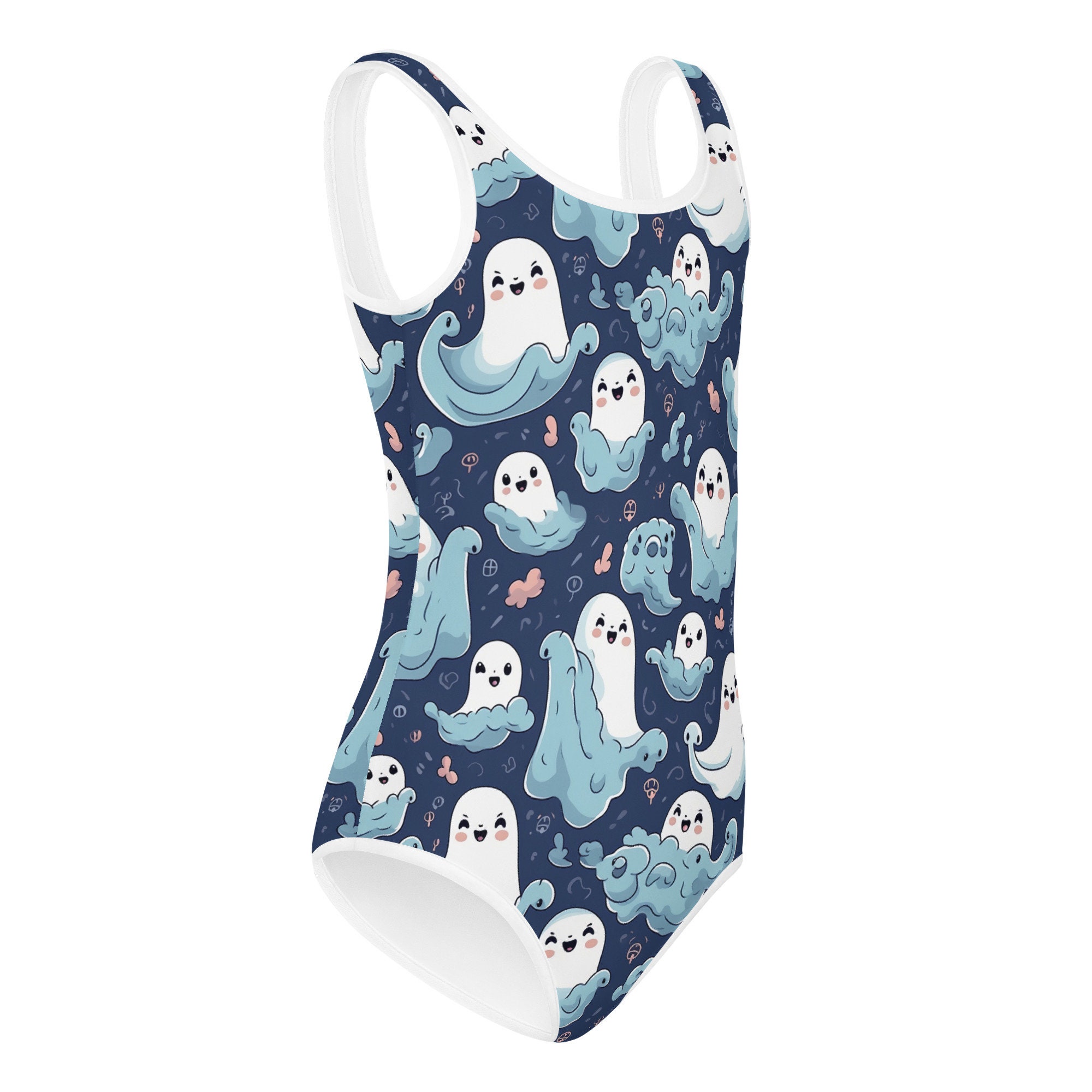 Cute Ghosts Swimsuit for Spooky Kids - Etsy