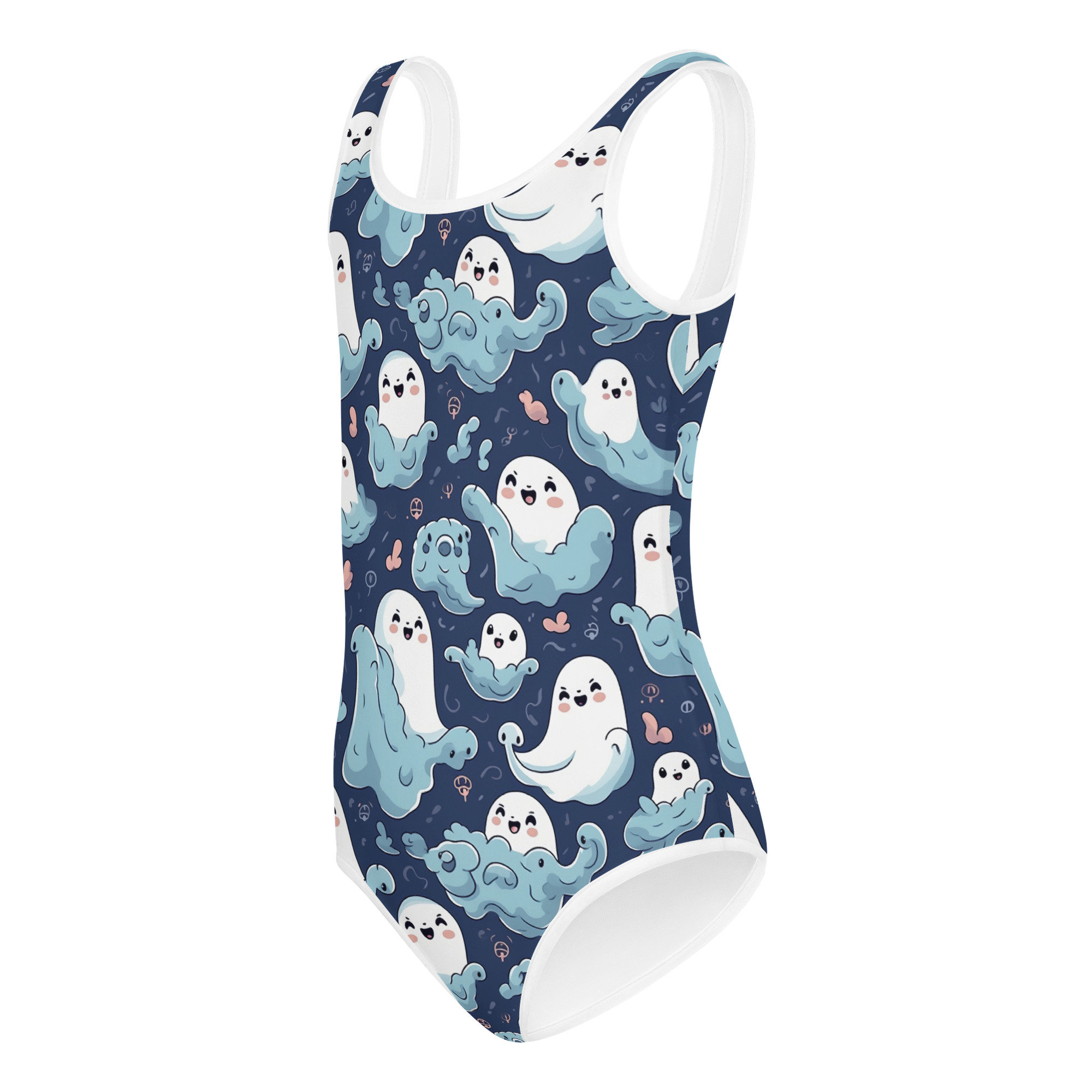 Cute Ghosts Swimsuit for Spooky Kids - Etsy