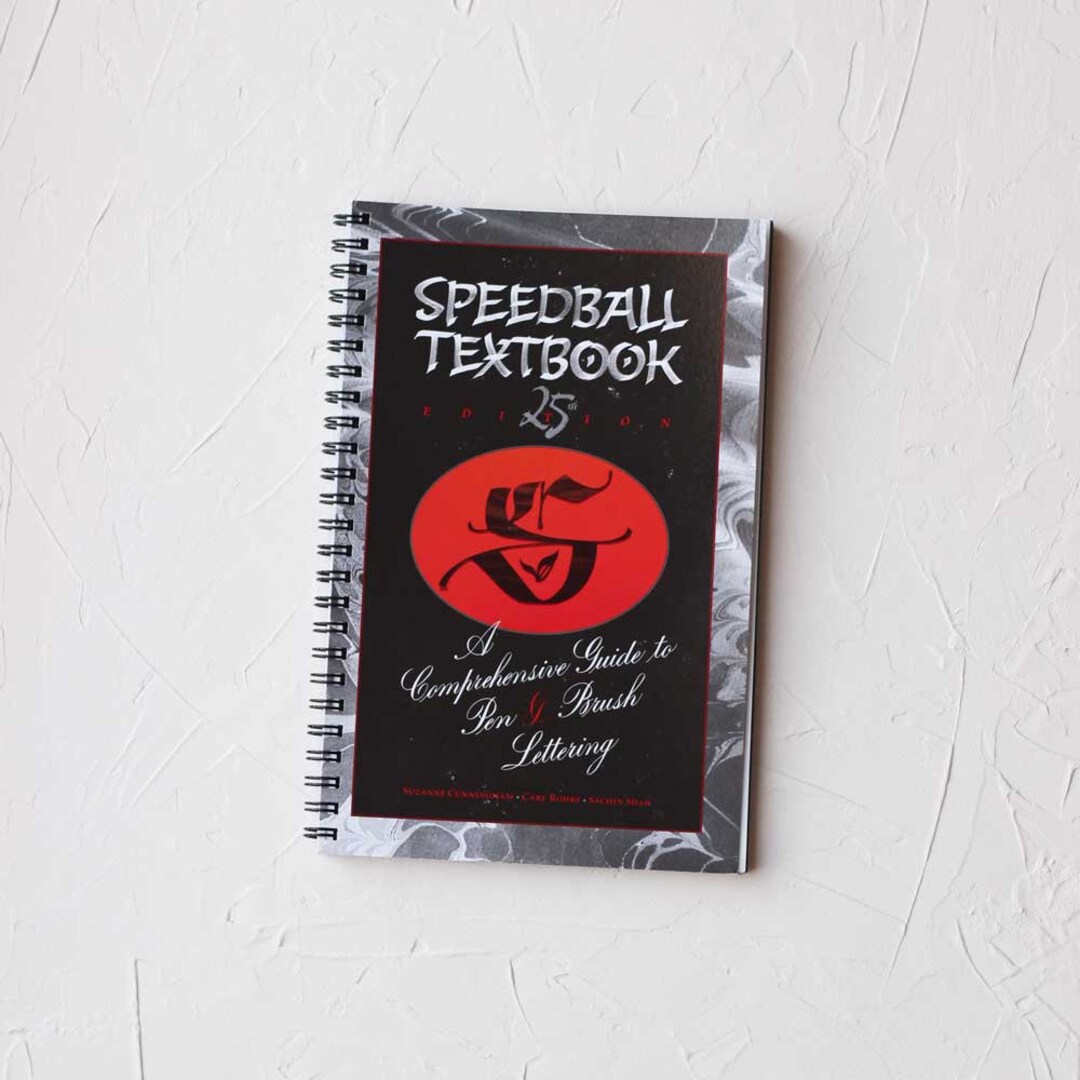 Speedball Textbook 25th Edition Calligraphy Book - Etsy