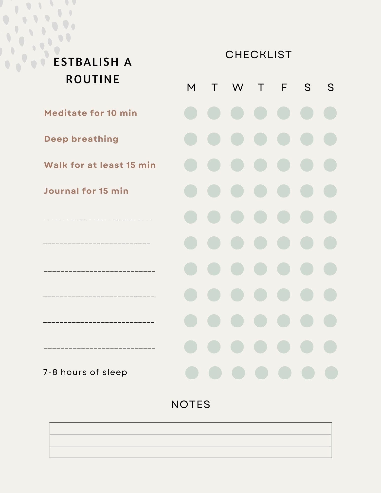 ADHD Daily Checklist - Etsy