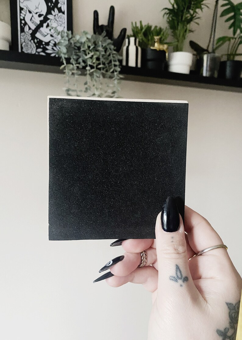 Butterfly Moth Ceramic Tile Goth Decor Wall Art Alt Home - Etsy