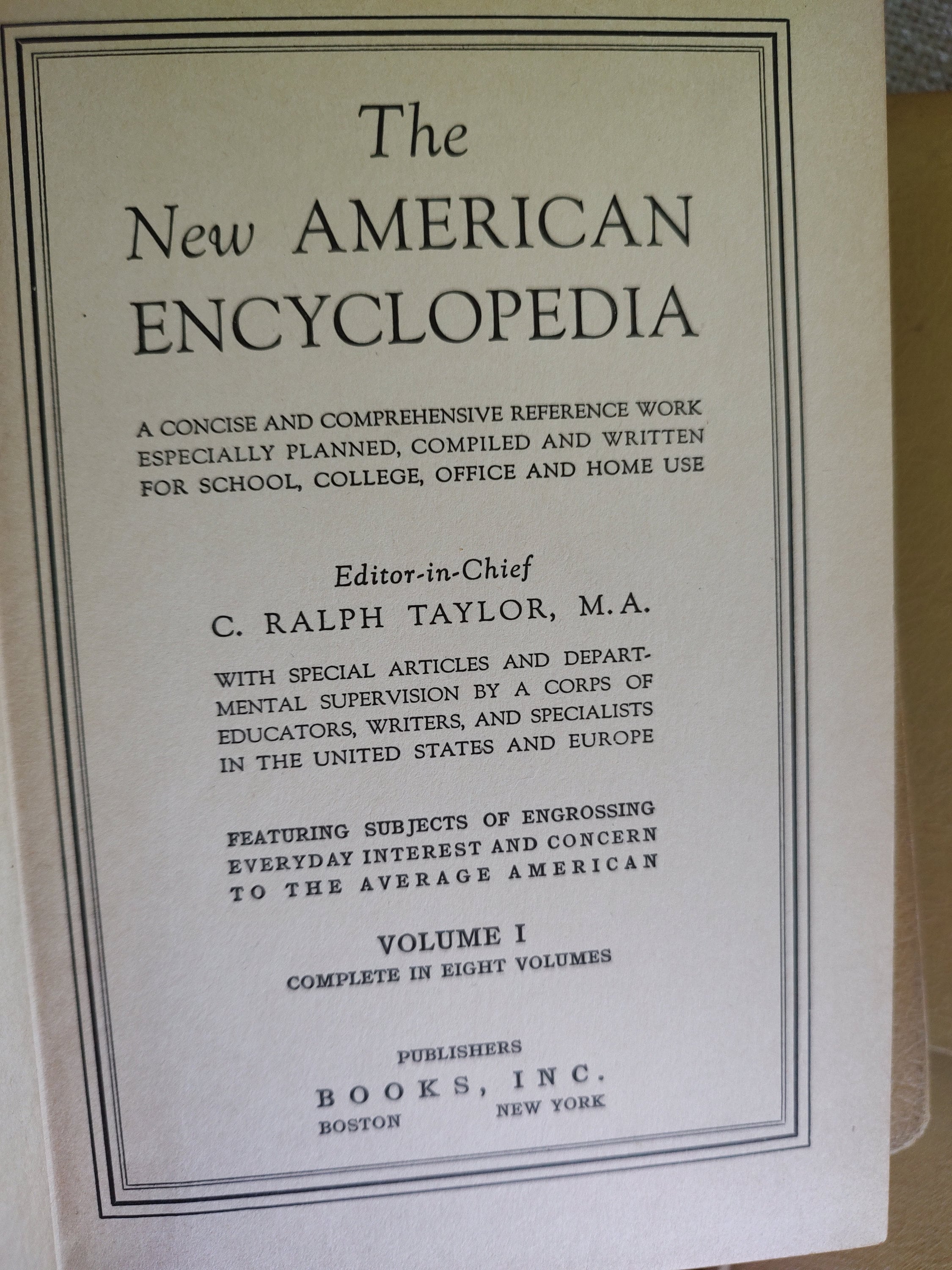 The New American Encyclopedia 1940 Vol 1-7 - Etsy