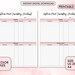 Kitchen Food Inventory Checklist, Pantry, Fridge and Freezer Organizer ...
