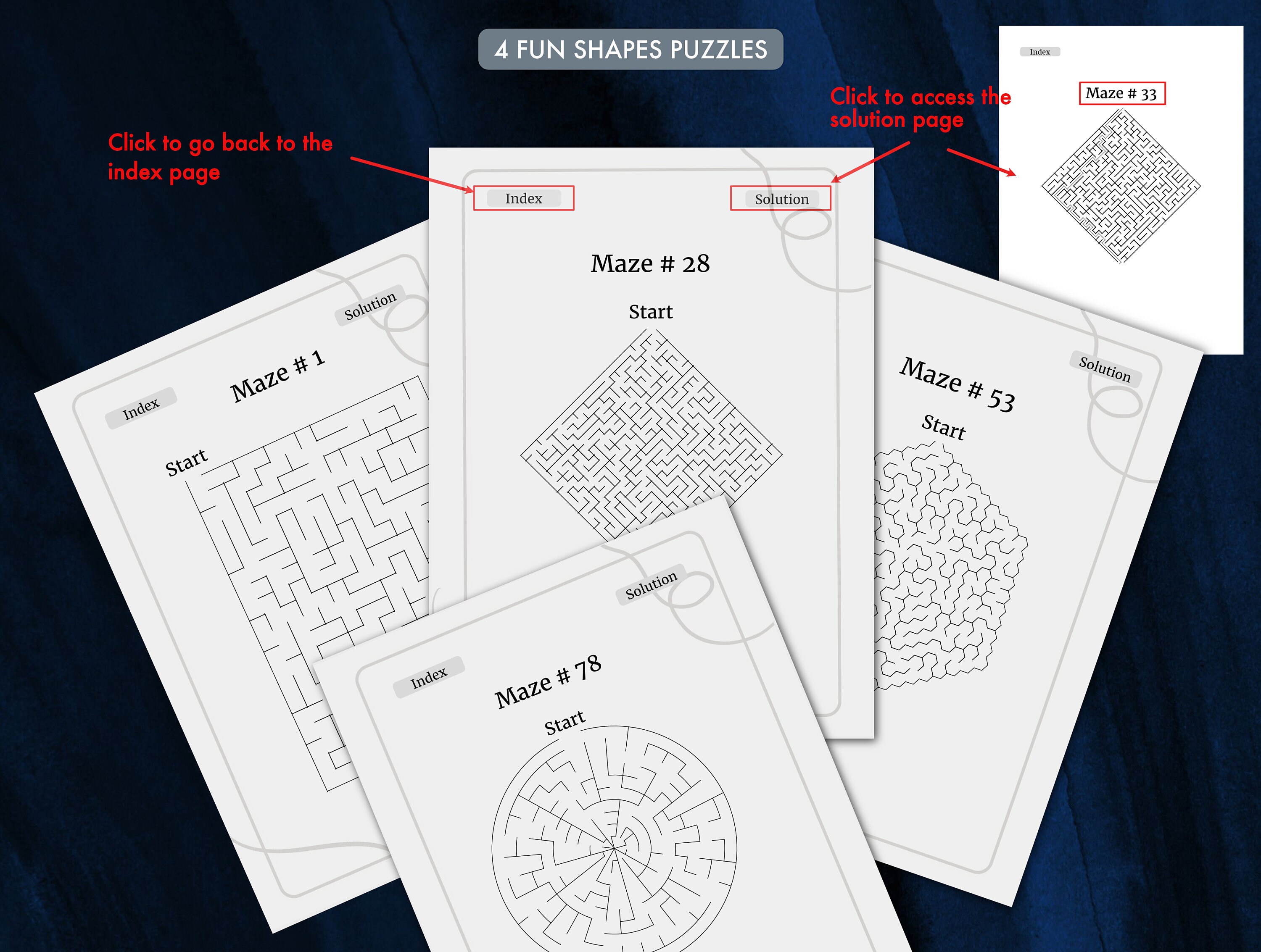 Remarkable 2 Puzzle Maze Games, Maze Games, Remarkable Games Maze ...