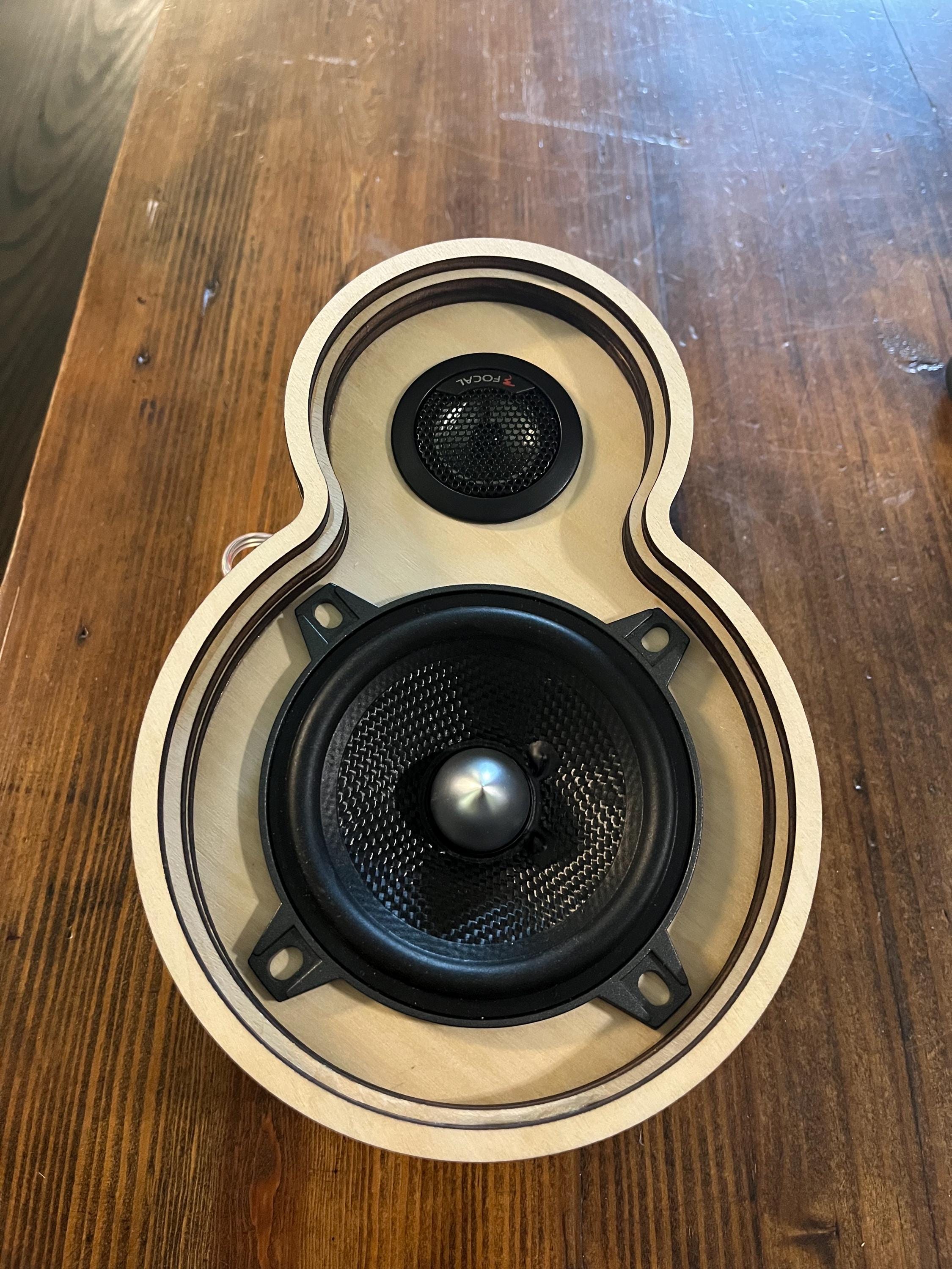Universal A-pillar Speaker Pods: Car Audio Fabrication - Mirrored Pair ...