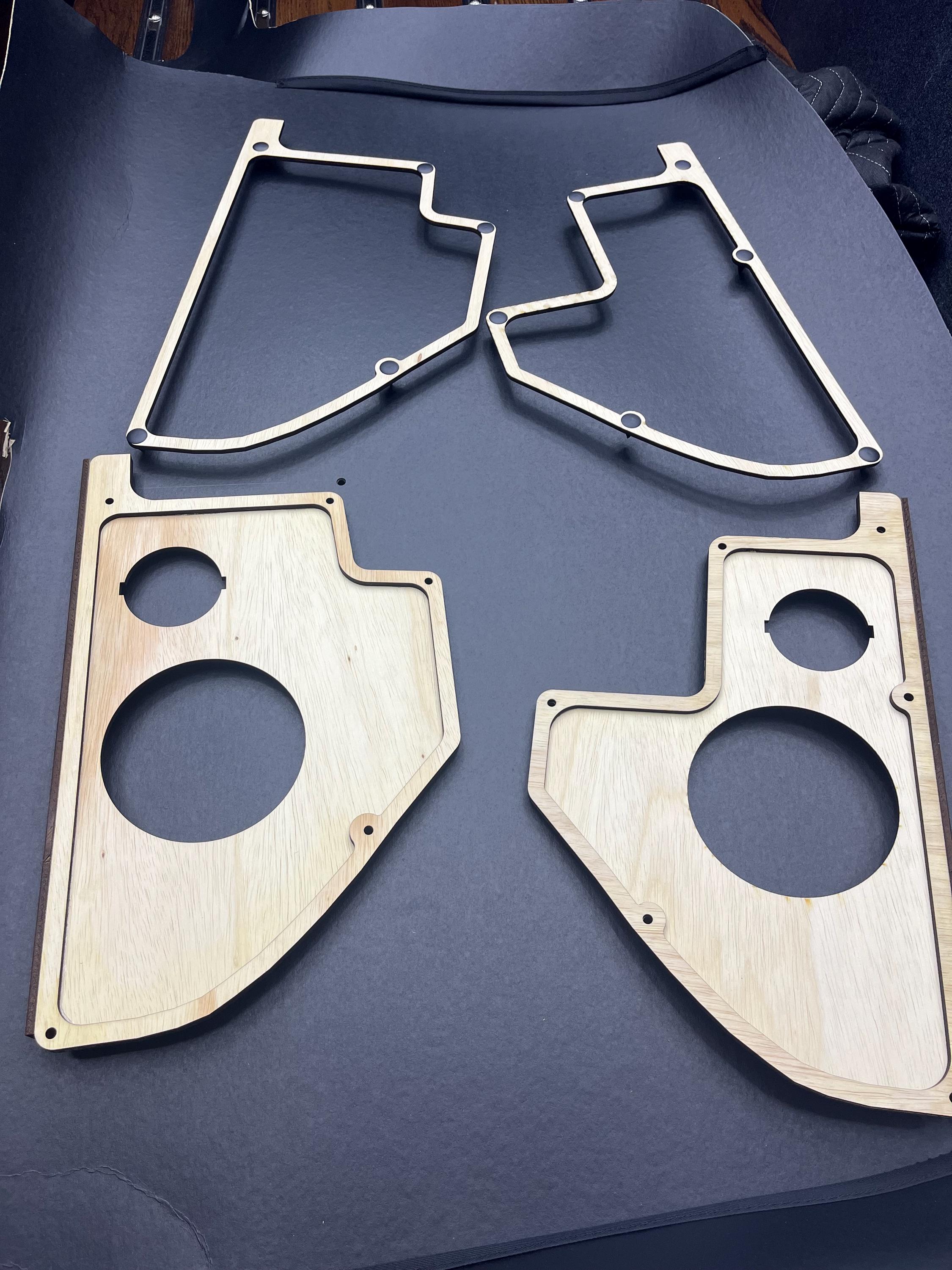 53-56 Ford F100 Kick Panel Design DXF Laser File - Etsy