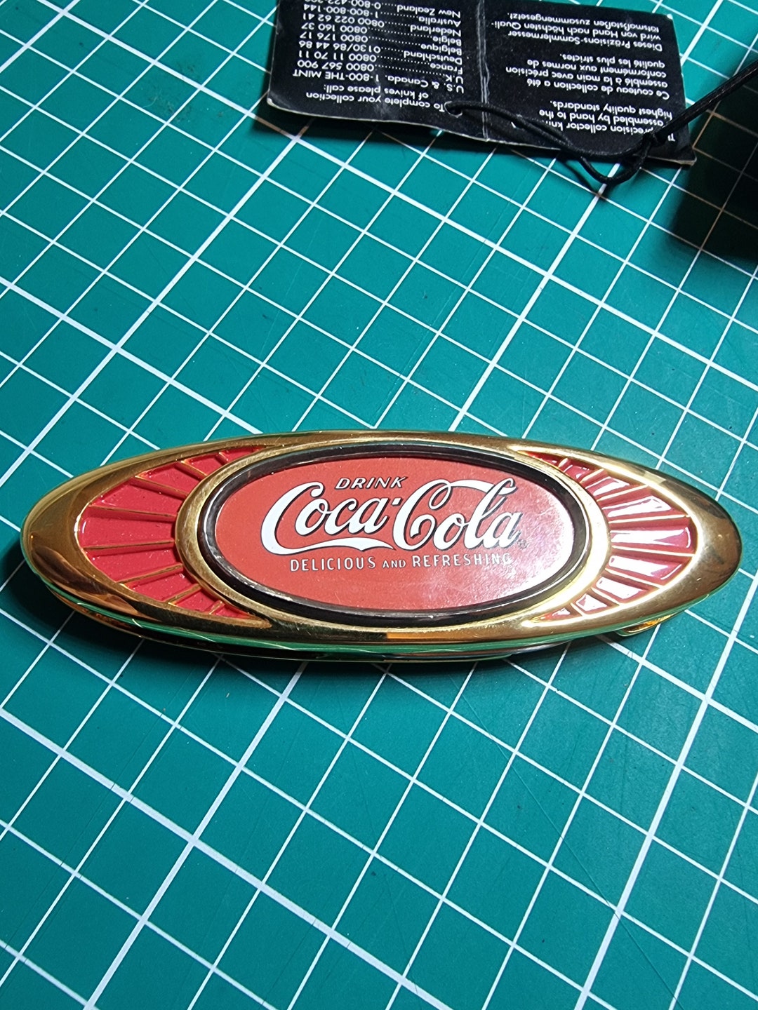 Franklin Mint Coca-cola - Etsy