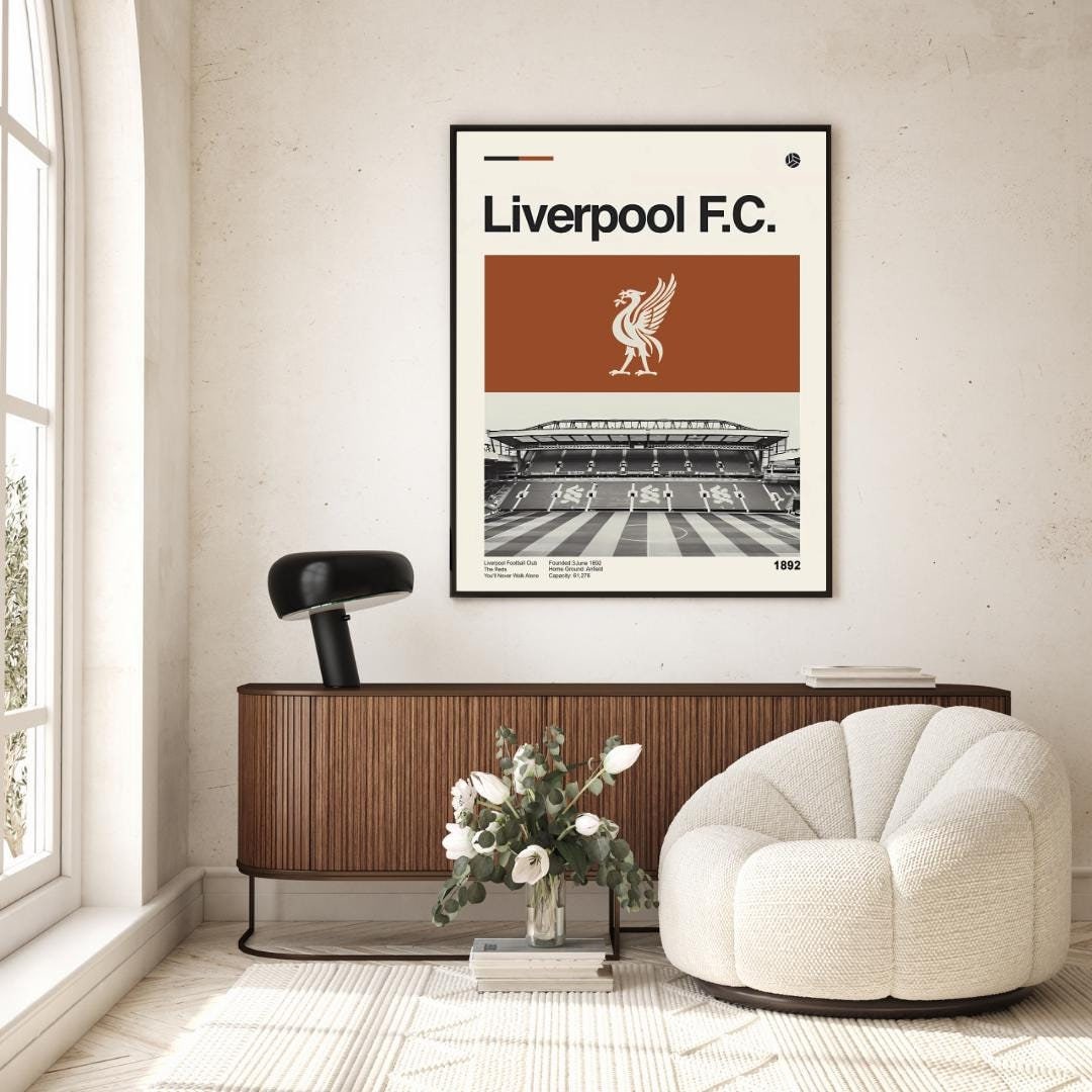 Liverpool F.C. Printable Wall Art Football Club Poster Digital Download ...