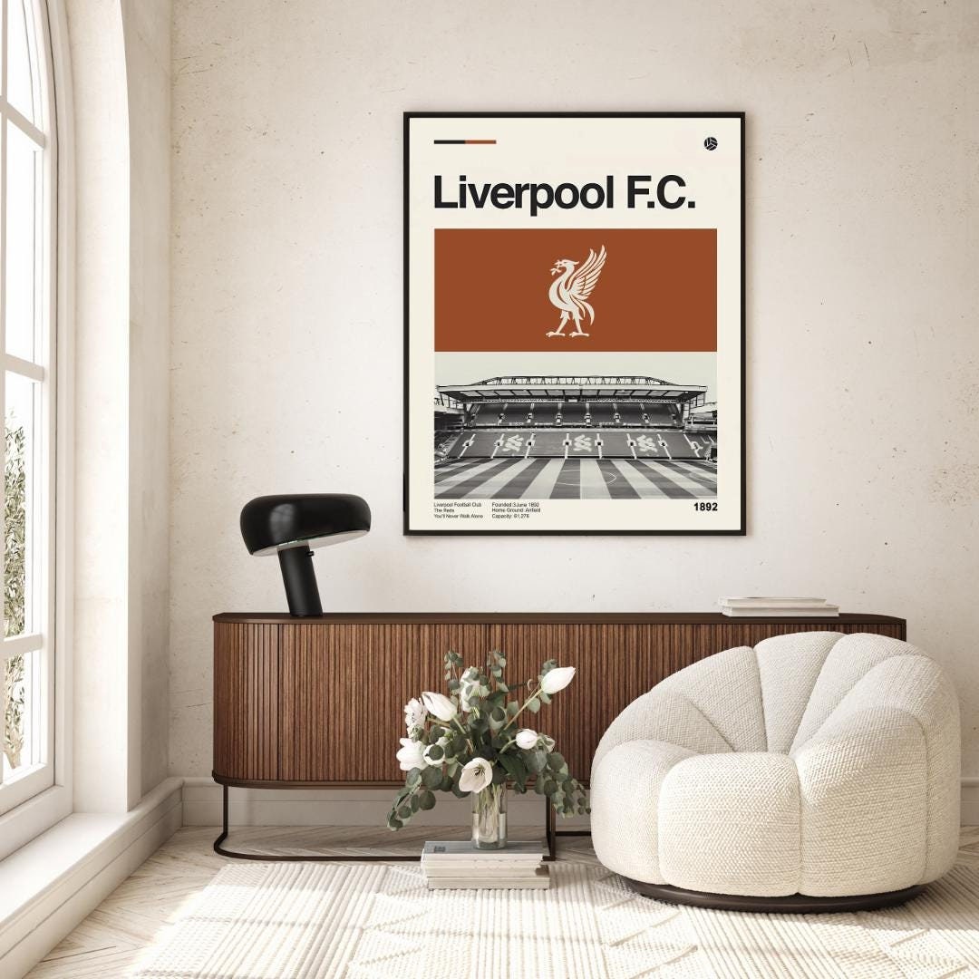 Liverpool F.C. Printable Wall Art Football Club Poster Digital Download ...